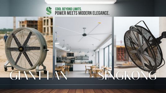 Giant Fan Sale | Large Industrial Fan | Standing/Ceiling – SingKong