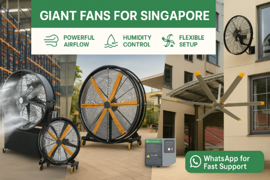 Giant Fan Rental | Large Industrial Fan | Standing/Ceiling – SingKong